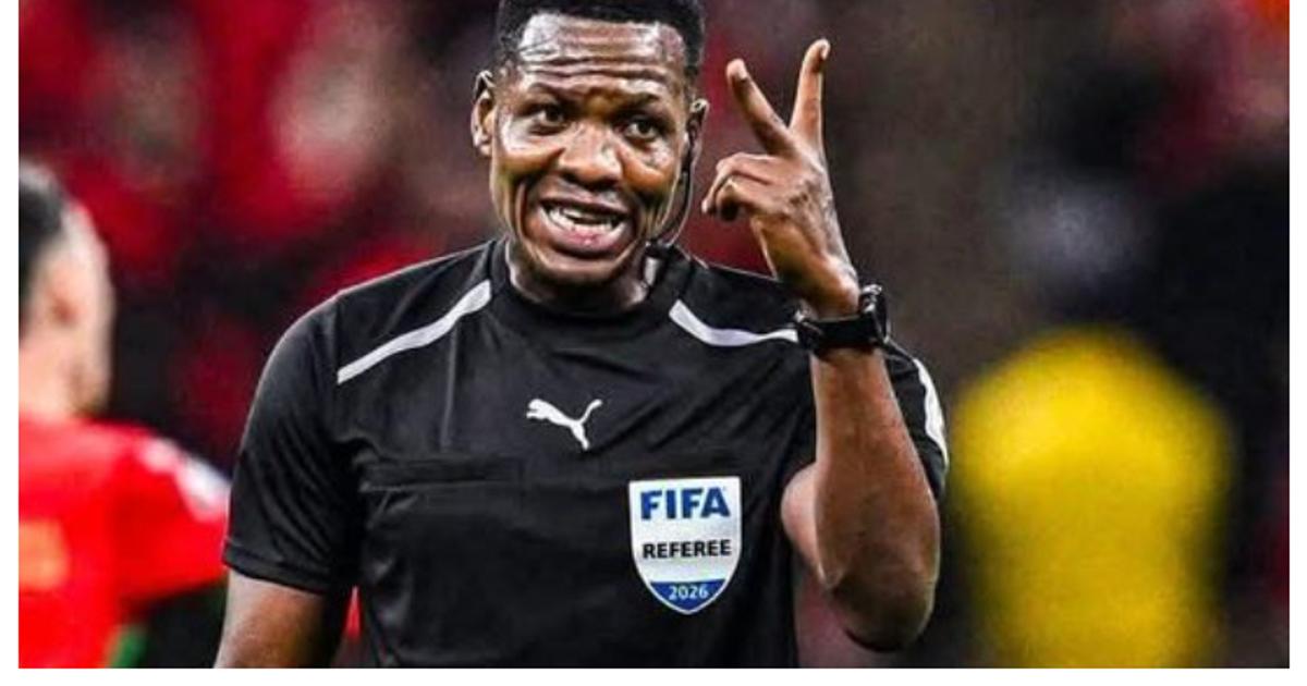 AFCON 2025: Ghanaian referee Daniel Laryea receives hero's welcome ...