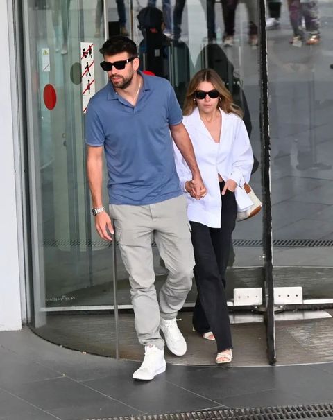 Gerard Pique leaves his girlfriend to be with his children in Miami ...