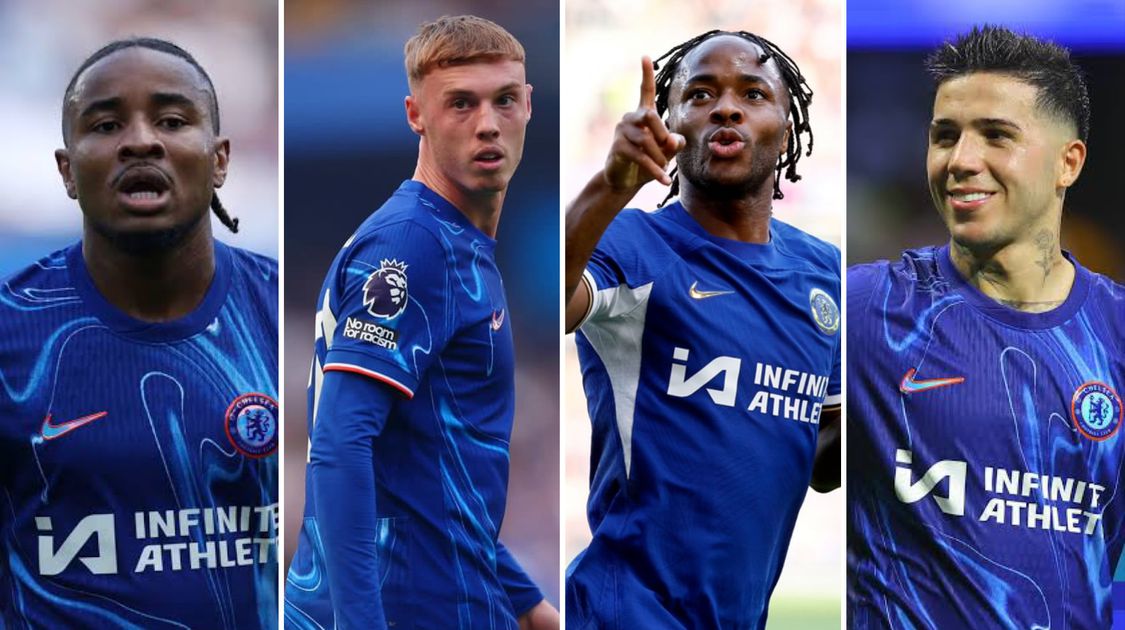 Raheem Sterling IN Cole Palmer OUT in Top 10 Highest paid Chelsea ...