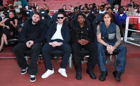 PHOTOS: Declan Rice and Alex Scott stun at Emirates Stadium as Arsenal ...