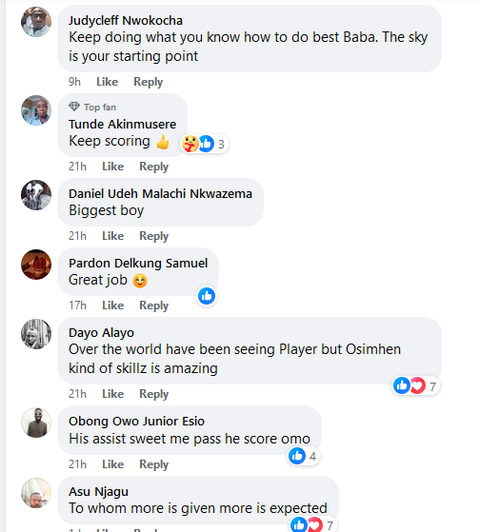 Sweeter Than His Goal Nigerians React To Victor Osimhens Mindblowing