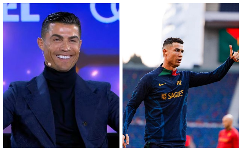 Cristiano Ronaldo reveals retirement date at Globe Soccer Awards ...