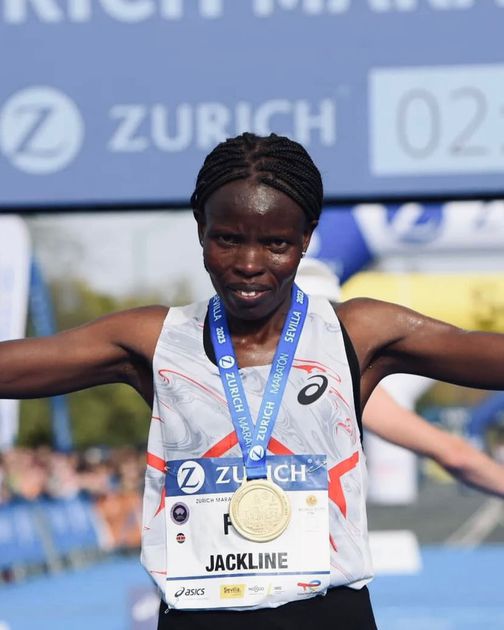 Jackline Chelal victorious as men disappoint in Zurich Seville Marathon ...