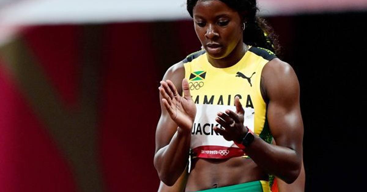 Shericka Jackson shares secret to maintaining great form in the Olympic ...