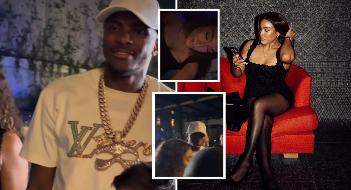 Victor Osimhen dorns multi-million naira bling on date night with ...