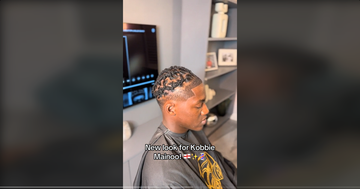 Kobbie Mainoo shows off fresh cut as he gears up for Man United return ...