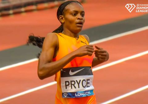 Nickisha Pryce lays down the gauntlet for Paris Olympic gold with ...