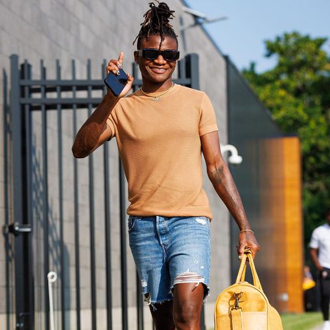 Uchenna Kanu: Super Falcons star gets flowers on return to Racing ...