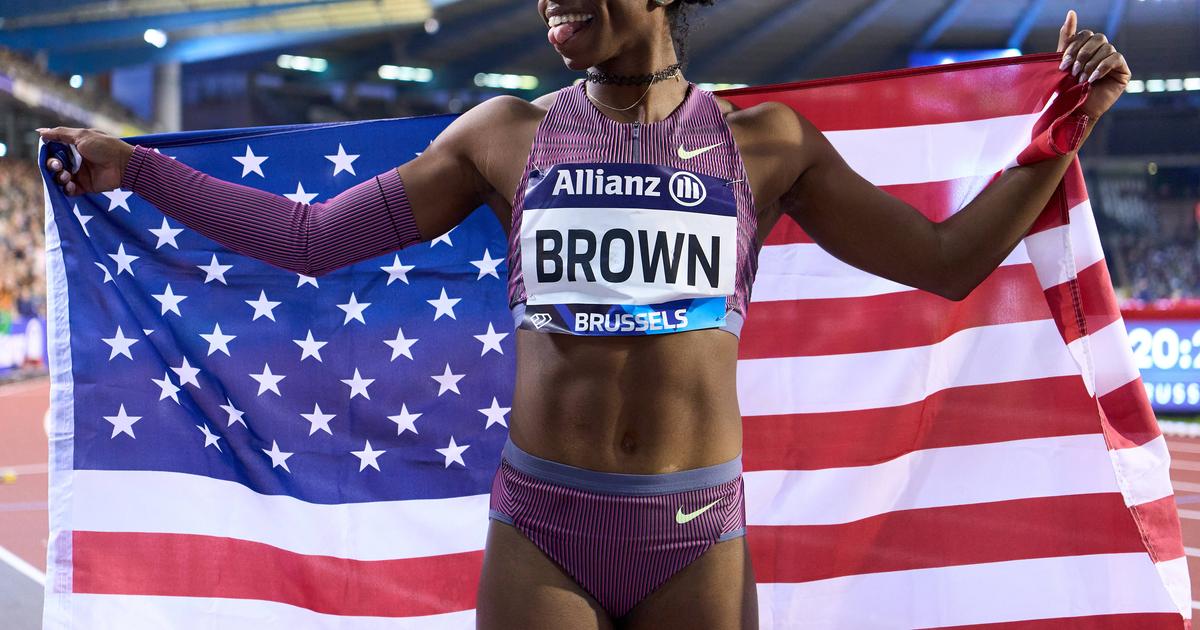 Justin Gatlin on why Brittany Brown deserves more respect after 200m ...