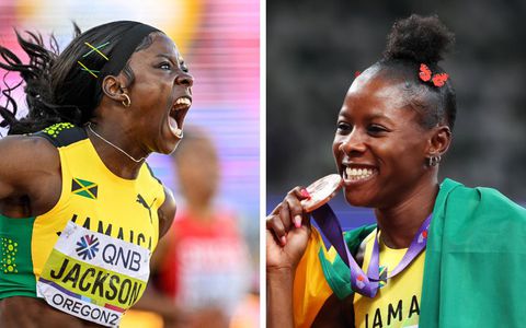 Shericka Jackson On Why She Ditched Wigs at World Championships and ...