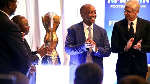 Rais wa CAF Patrice Motsepe atambulisha Kombe la AFL | Pulse Sports Kenya