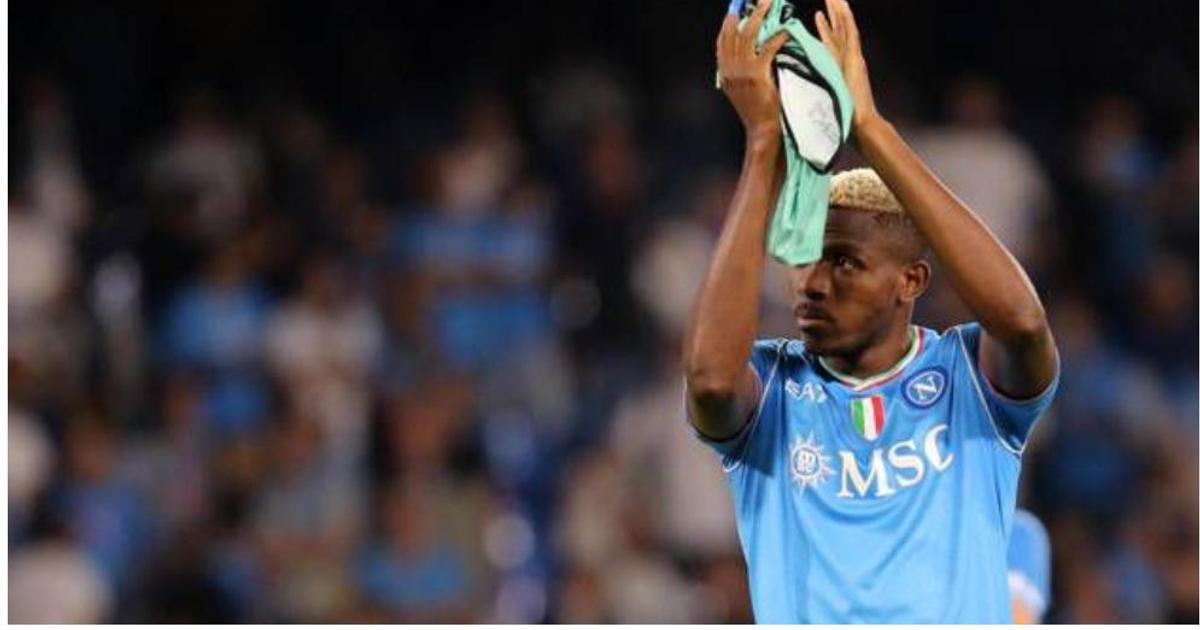 Nigeria's Victor Osimhen back on the pitch after missing Super Eagles ...