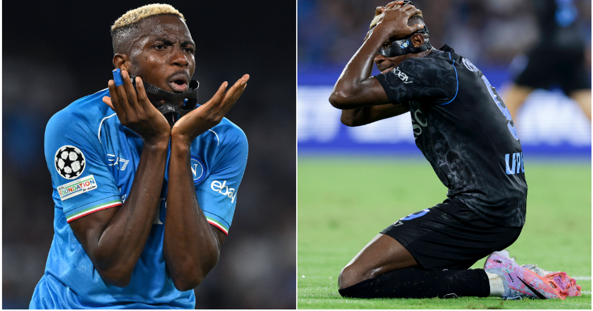 Victor Osimhen is useless - Italian media blasts Super Eagles striker ...