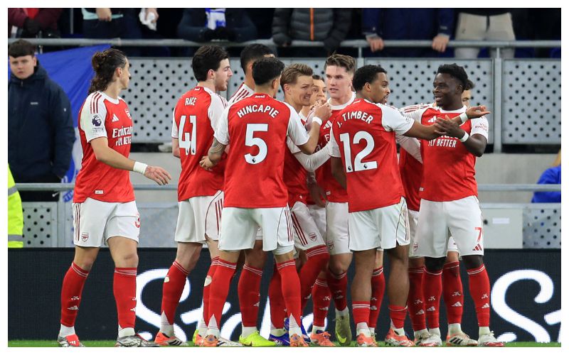 Everton vs Arsenal - Gunners knock Man City out of top spot following ...