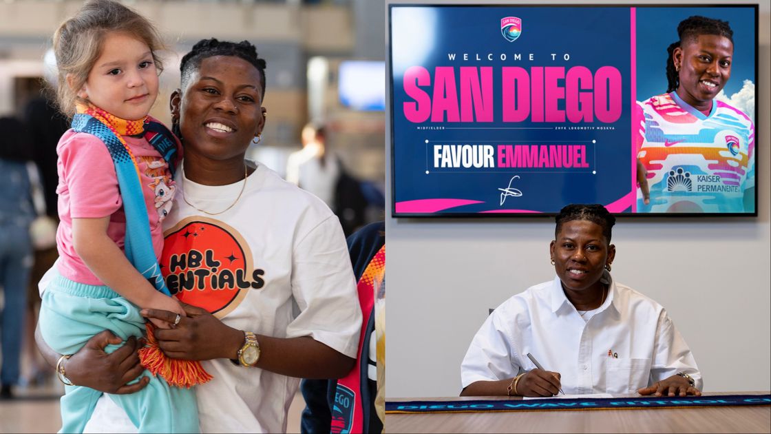 Favour Emmanuel joins San Diego Wave: Super Falcons star now teammates ...