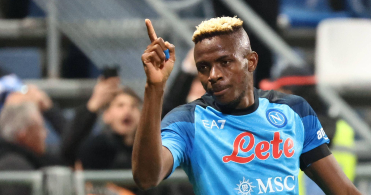 Osimhen wins top foreigner award in Italy | Pulse Sports Nigeria