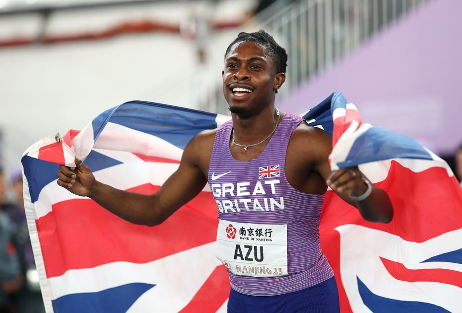 World Indoor Championships: Jeremiah Azu makes history with 60m title ...