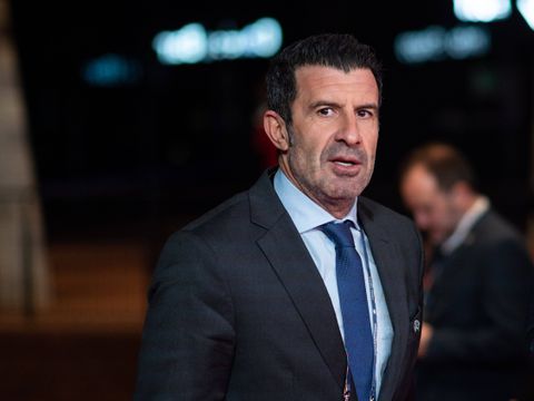 Luis Figo reignites feud with Barcelona fans in hilarious Uber Eats ...