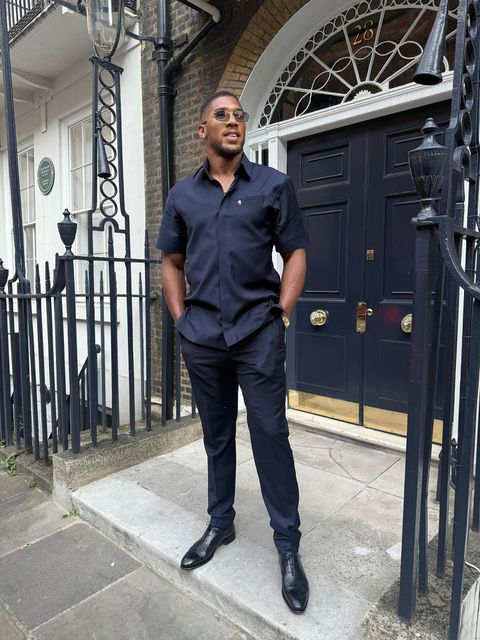Anthony Joshua returns from Ghana: Teams up with Kemi Badenoch and Keir ...