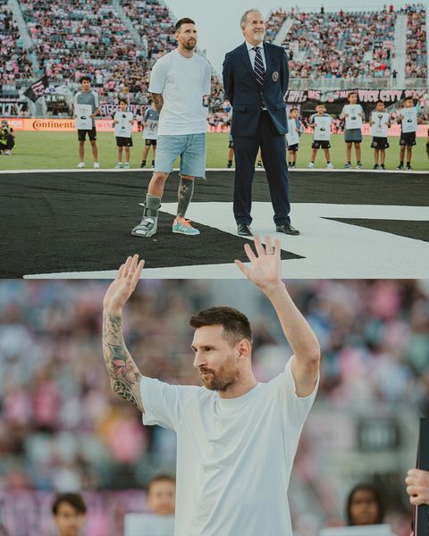 Inter Miami honors Lionel Messi for his 45th title, Alba scores the ...