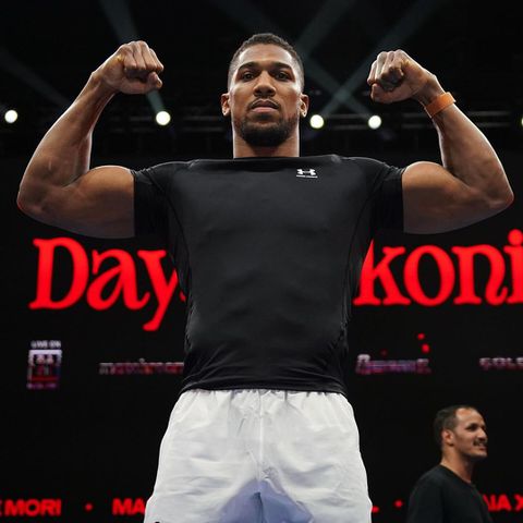 Anthony Joshua and Israel Adesanya: Awon Omo Oba link up in Saudi ...