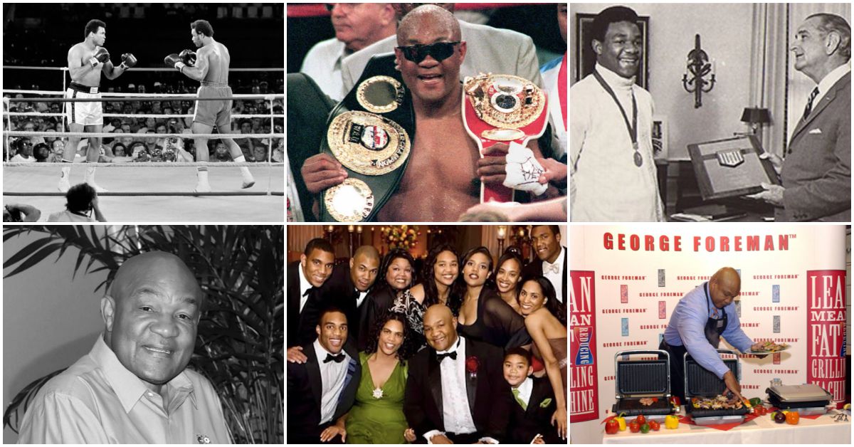 George Foreman Biography, Net Worth, Age, Fights, Record, Titles, Grill ...