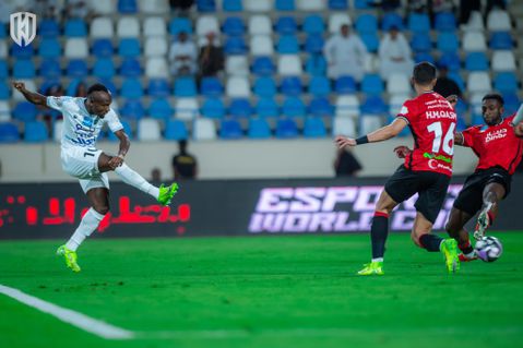 Saviour Godwin scores as Al Akhdoud defeats Al Raed | Pulse Sports Nigeria