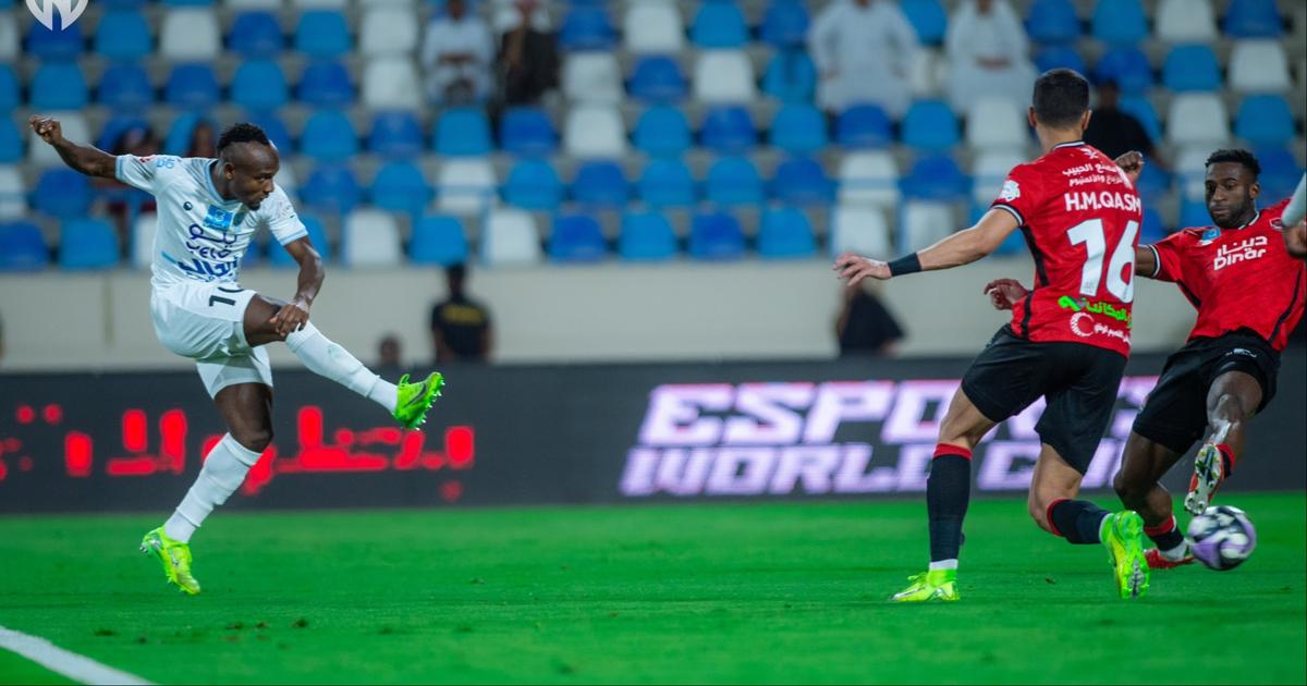 Saviour Godwin scores as Al Akhdoud defeats Al Raed | Pulse Sports Nigeria