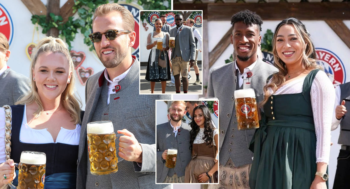 PHOTOS: Harry Kane and wife Katie lead Bayern Munich stars at ...
