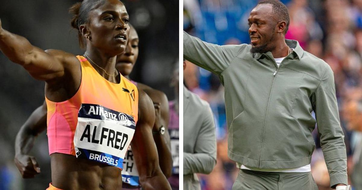'I wanted Usain Bolt to win'- Julien Alfred expresses her undying love ...