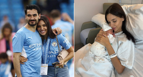 Man City legend Ilkay Gundogan and wife Sara announce the birth of ...