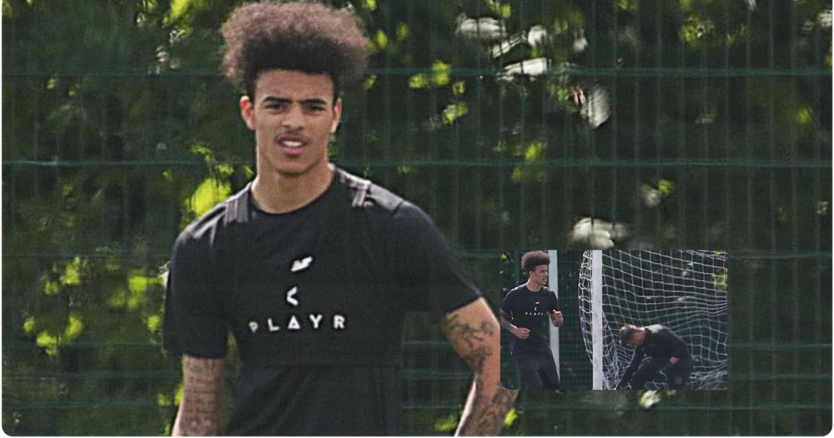 Manchester United outcast Greenwood spotted back in training with bushy ...