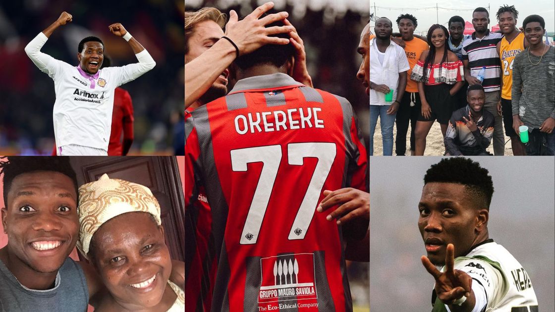 David Okereke: From Ajegunle to Italy, Super Eagles hopeful details ...
