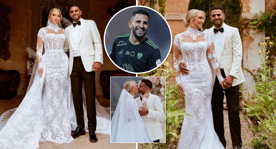 Riyad Mahrez: $1 million-per-week Saudi star marries Christian wife for ...