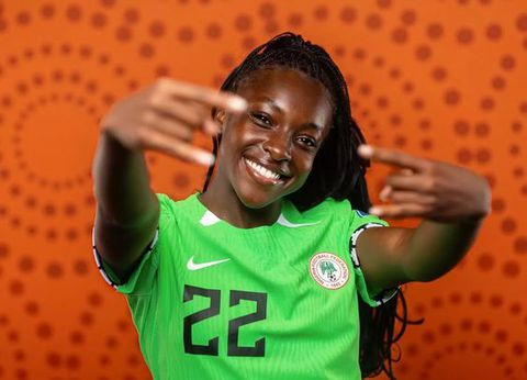 I love you — Most beautiful Super Falcons star Michelle Alozie tells Nigerian music star | Pulse ...