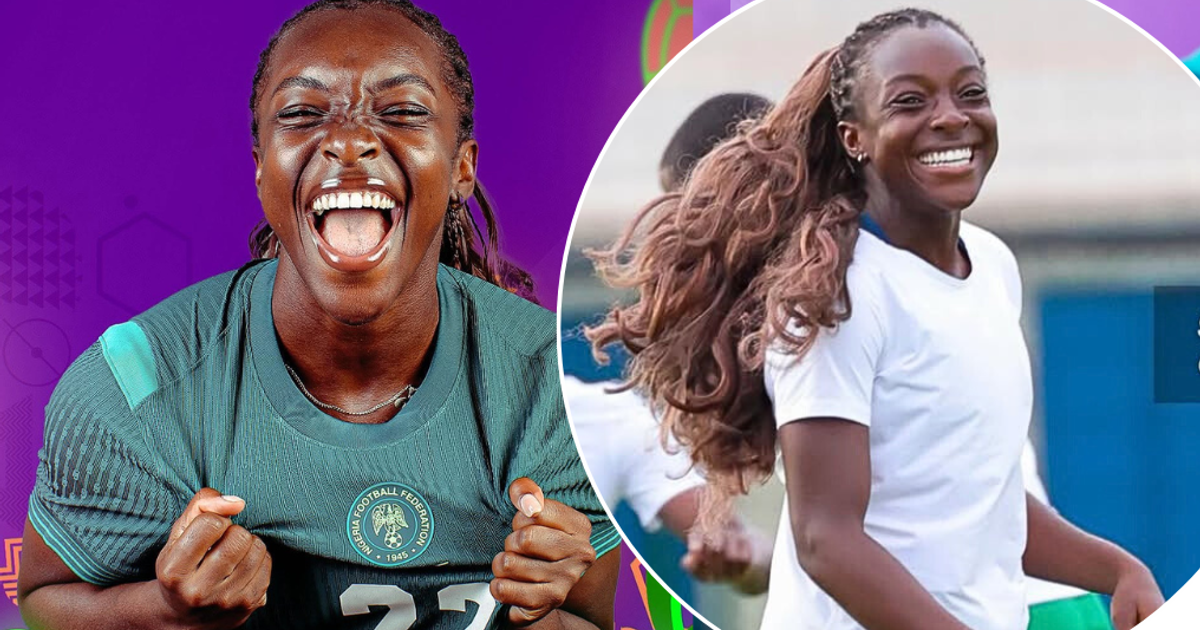 "HOLY GHOST GOAL!!" - Super Falcons' hottest Michelle Alozie describes ...