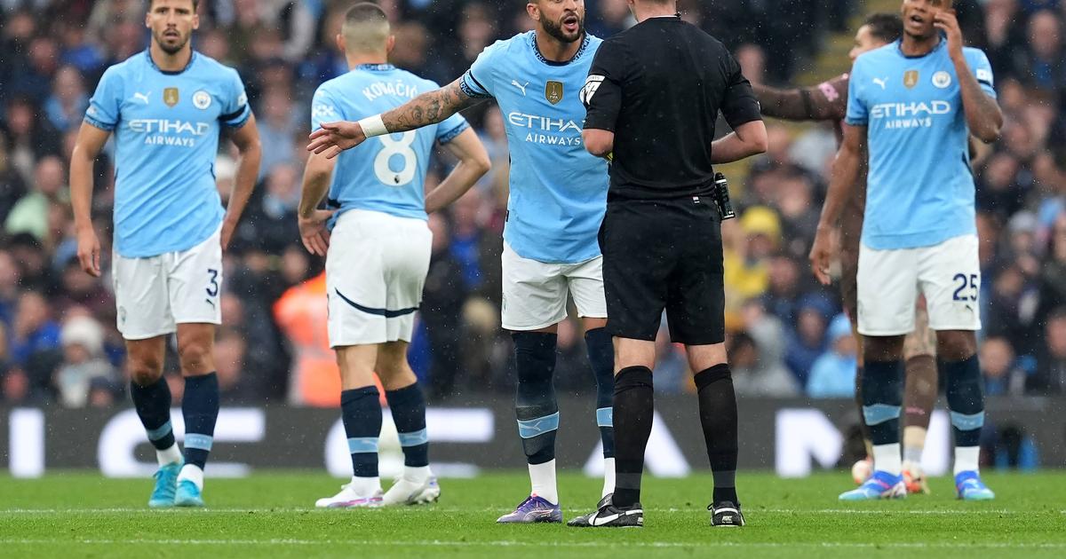 Kyle Walker opens up on angry exchange with Michael Oliver | Pulse ...