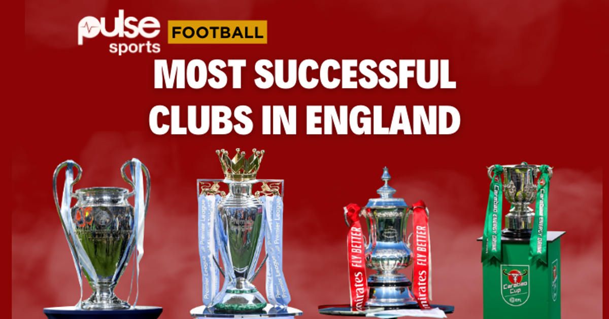 Most successful clubs in England as of 2023: Ranking the top ten clubs ...