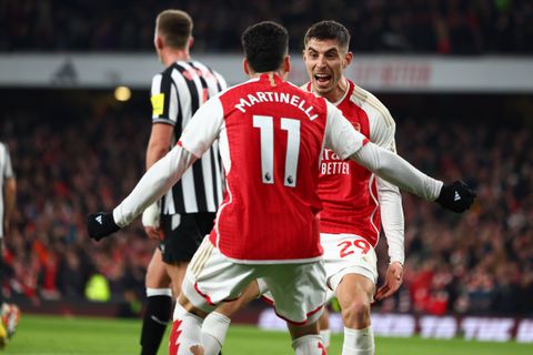 Sweet revenge for the Gunners as Arsenal bully Newcastle to continue ...