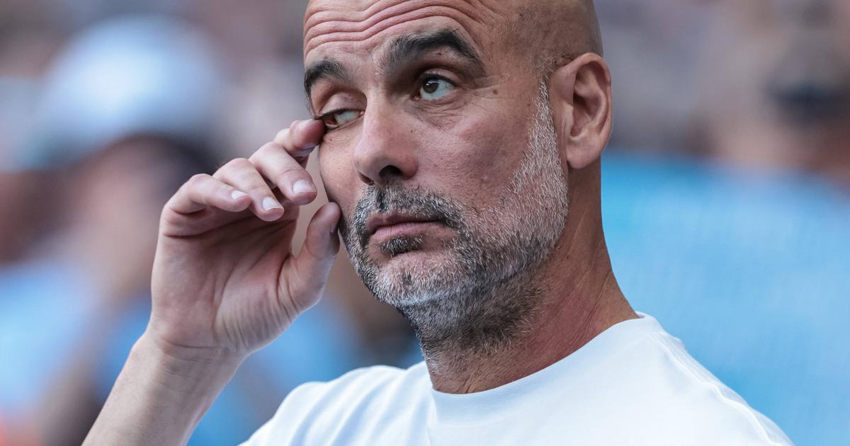 Guardiola reveals strange reason behind tears at emotional Man City ...