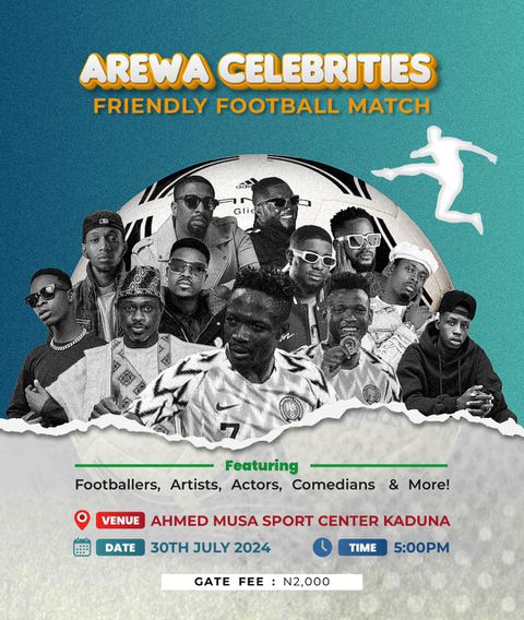 Ahmed Musa: Super Eagles captain shows off Arewa charity football match | Pulse Sports Nigeria