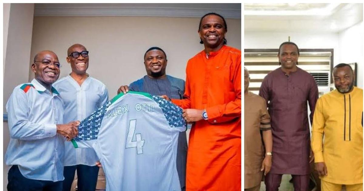 Nwankwo Kanu: Arsenal's icon Papilo lands in Aba to resume as new ...