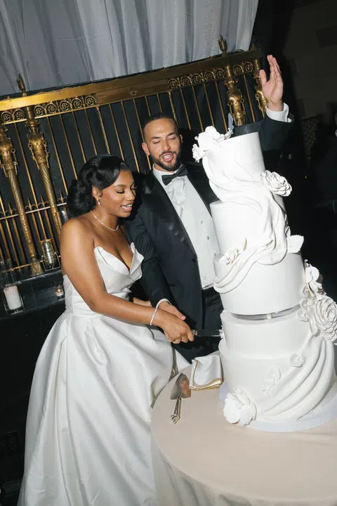 Taylor Rooks is MARRIED! Beautiful sports journalist breaks internet ...