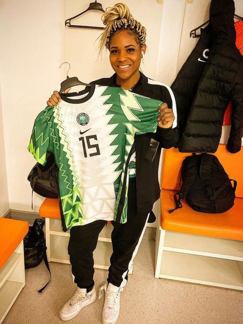 Patricia George: Beautiful ex-Super Falcons star set to drop rap ...