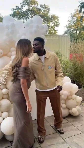 Partey: Arsenal star engages girlfriend Janine Mackson 3 months after ...