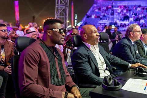 Francis Ngannou vs Anthony Joshua: Cameroon MMA star in Saudi Arabia ...
