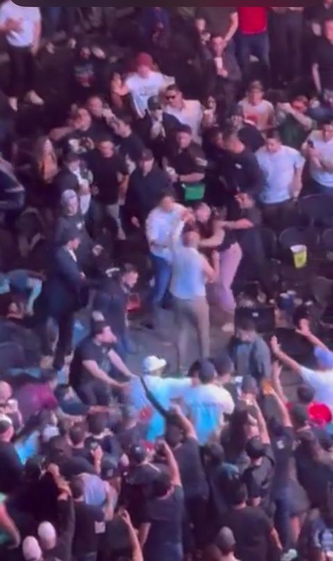 Drama as UFC Fan Knocked Out in Spectator Brawl at Mexico City Fight ...