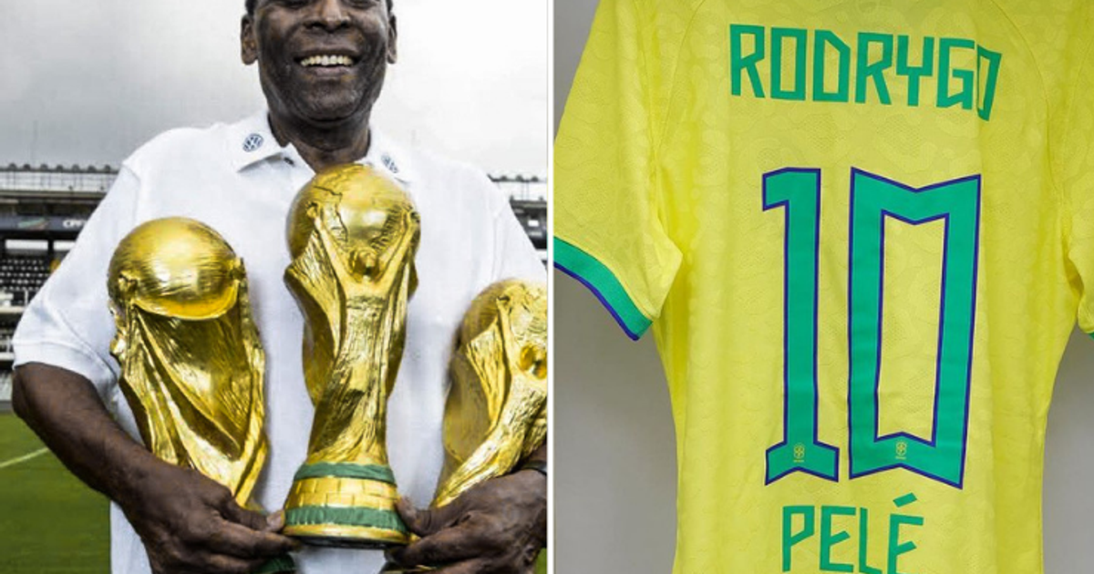 Brazil to wear special kits in honour of 'the great' Pelé ahead of ...