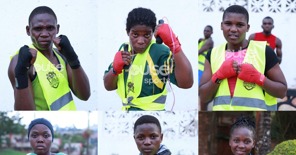 The six Ugandan female boxers in Cameroon for Africa's Elite ...