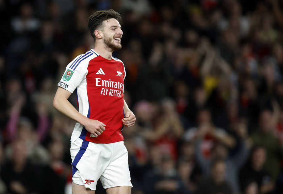 ‘90 minutes away from a final’ - Arsenal’s Declan Rice reveals the team ...